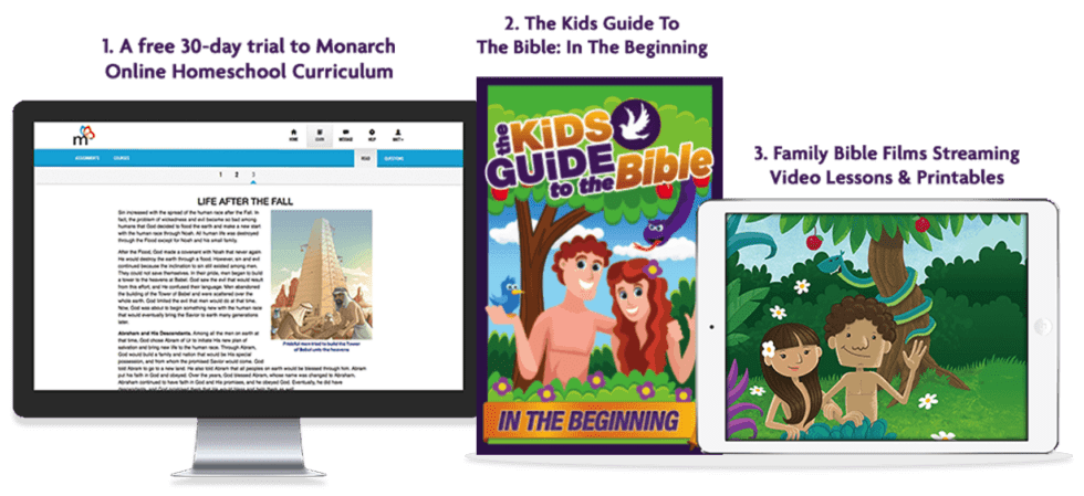 Monarch Homeschool Free Trial - The Kids Guide