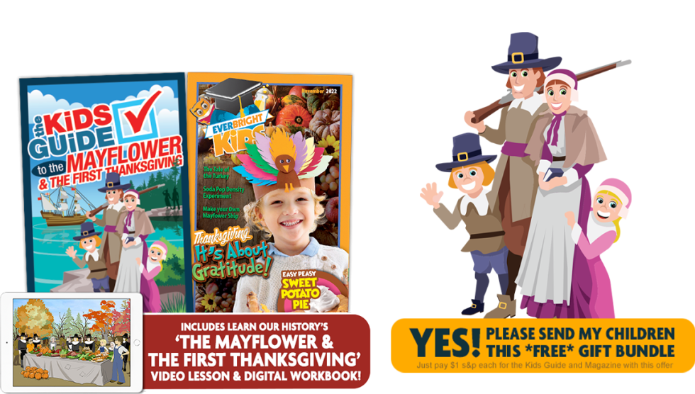 The Kids Guide to The Mayflower & First Thanksgiving
