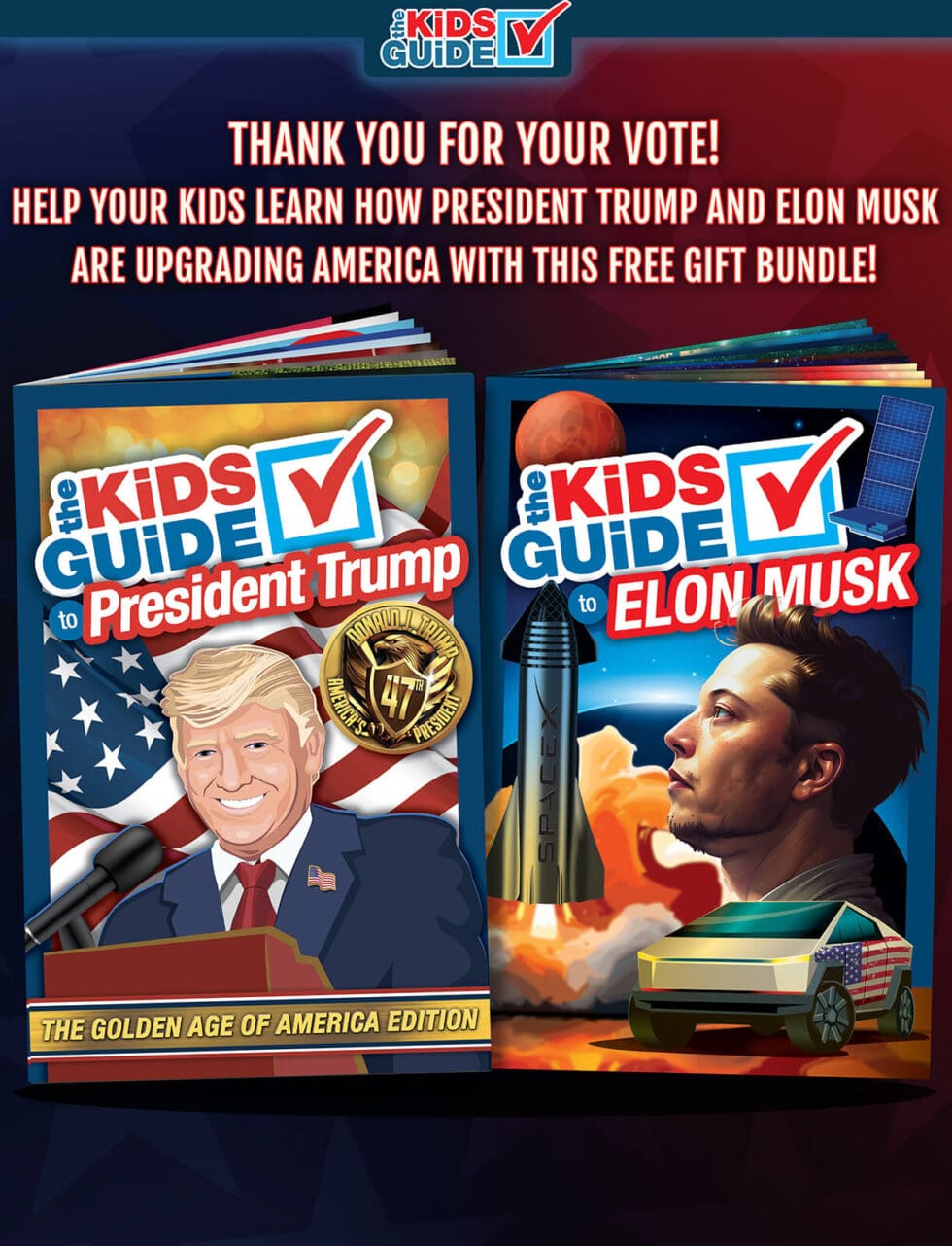 The Kids Guide to President Trump & Elon Musk - Vote Yes