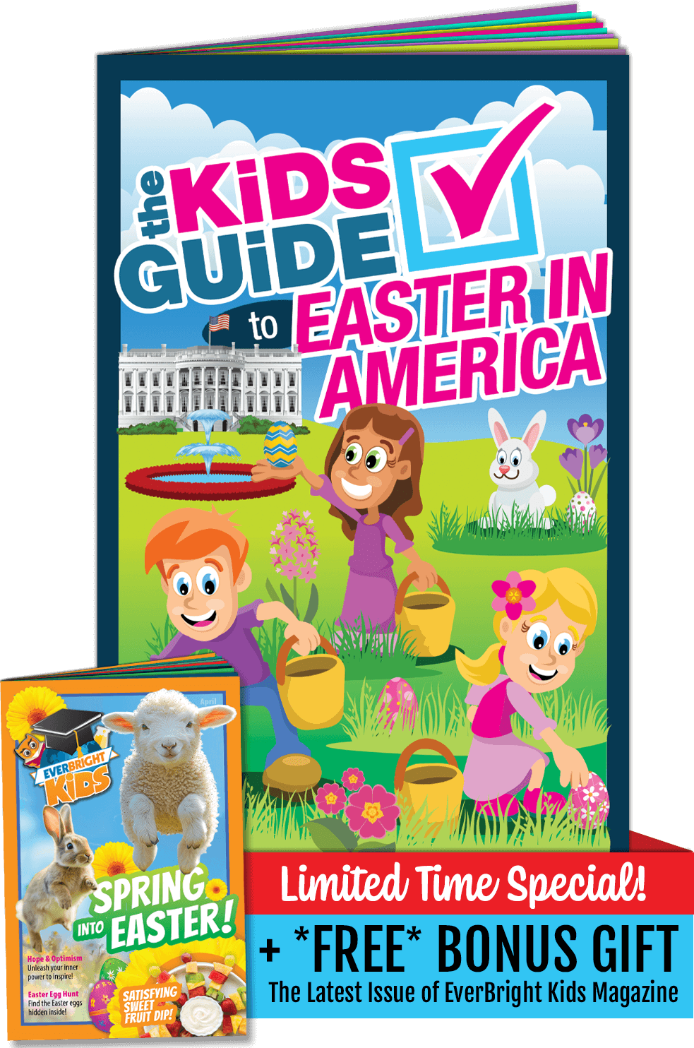 The Kids Guide to Easter In America - white template - The Kids Guide