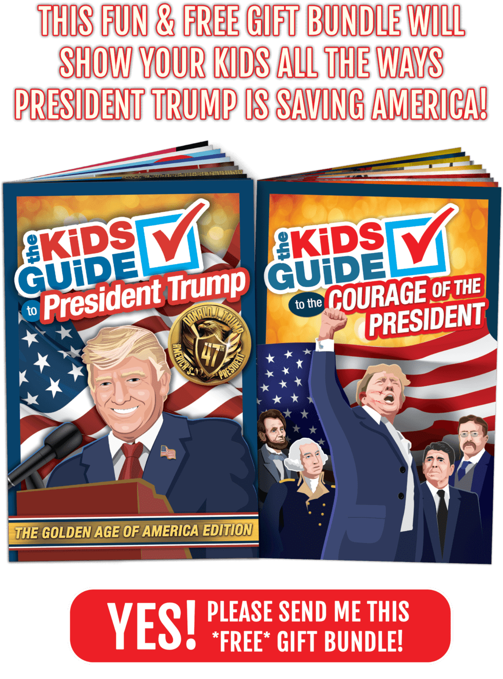 The Kids Guide to President Trump - Gift Bundle